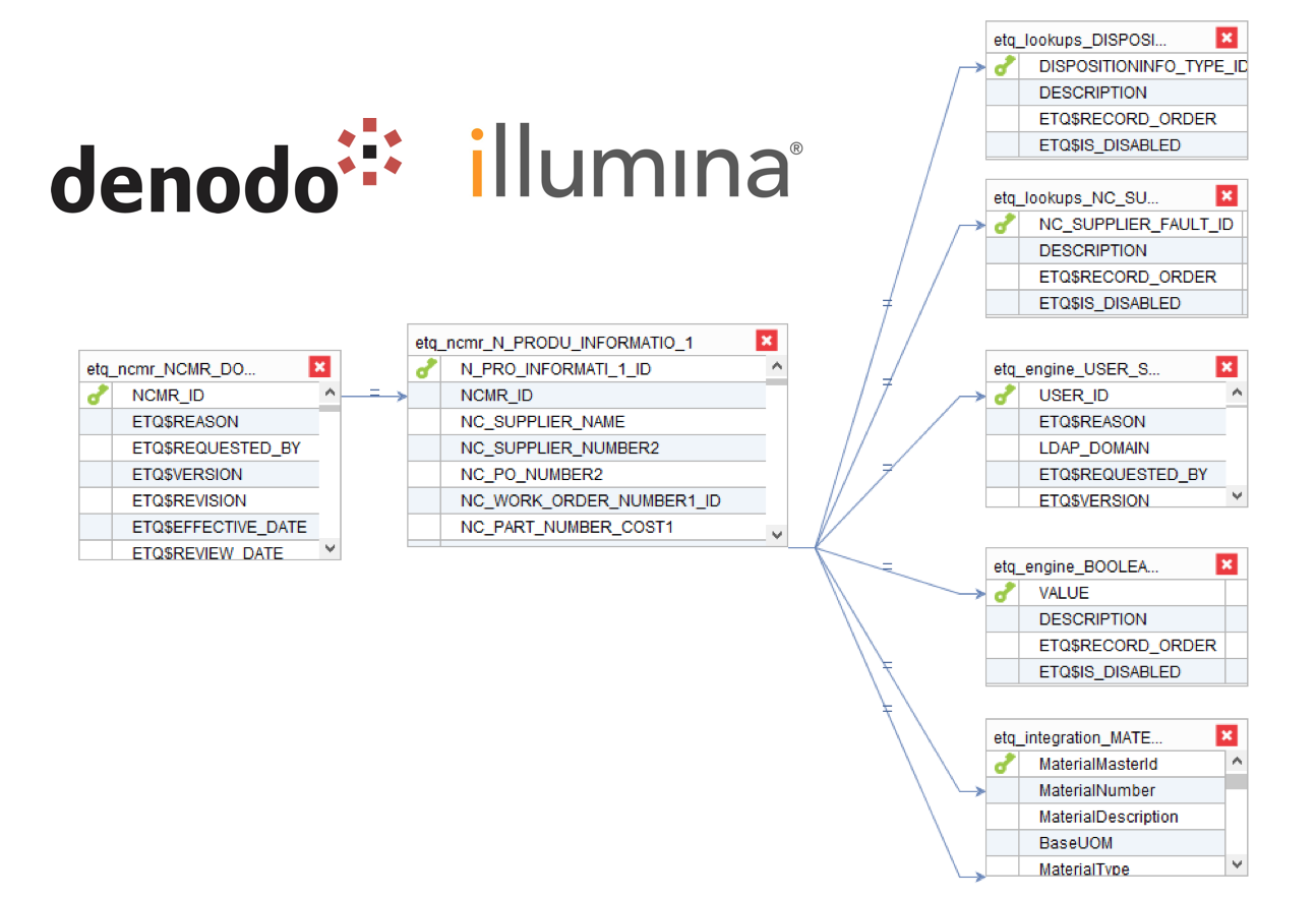 Creating A Denodo Data Virtualization Layer For Illumina Quality